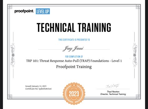 Jay Jani On Linkedin Got An Opportunity To Learn About Proofpoint Trap