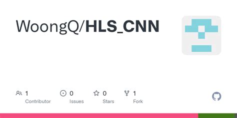 Github Woongqhlscnn
