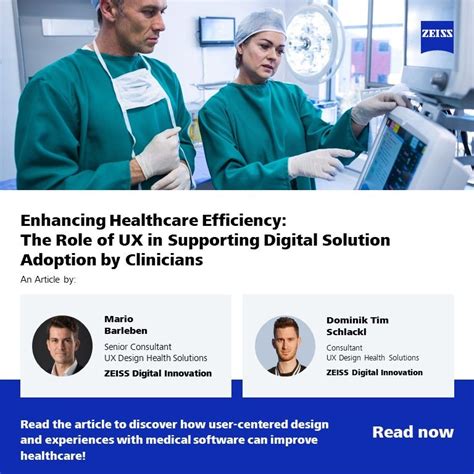 Zeiss Digital Innovation Blog Improving Healthcare Through User Experience Design In Medical