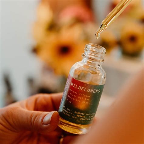 Wildflowers Natural Daily Facial Oil Sex Plants Rock And Roll