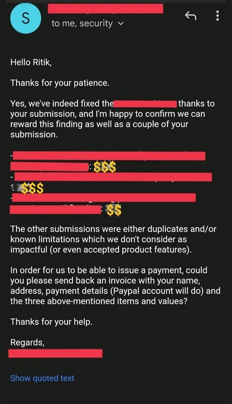 Bugbounty Infosec Hacking Security Ritik Raj