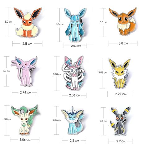 Eevee Evolutions Chart
