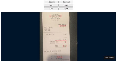 React Mindee Js Examples Codesandbox