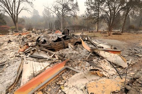 Camp Fire Town Of Paradise Releases List Of Destroyed Structures