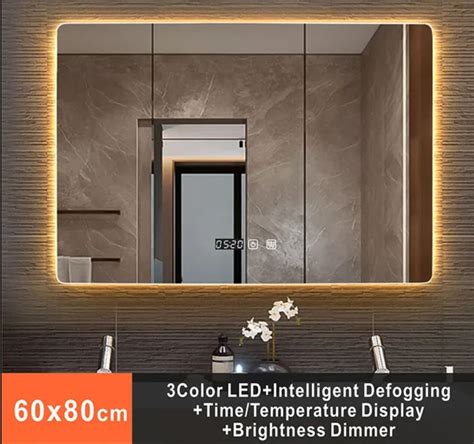 Rectangle Anti Fog Smart Mirror Light Trybe Nigeria