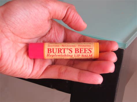 Burts Bees Replenishing Lip Balm With Pomegranate Oil Review