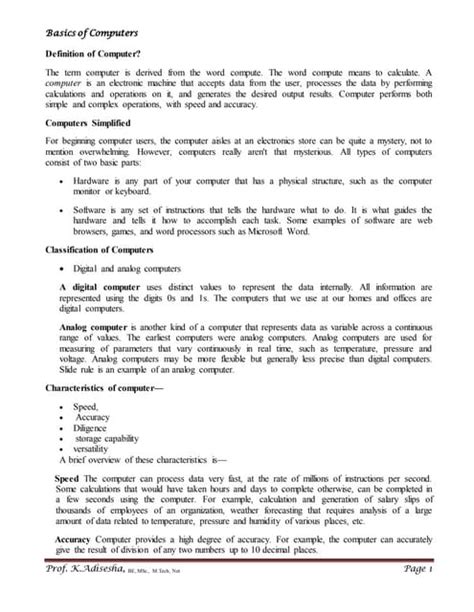 Analog Computer Definition Examples Types Characteristics And