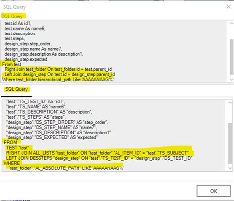 Export Design Steps For Test Cases In A Specific Test Plan Folder Or All Tests In A Parent