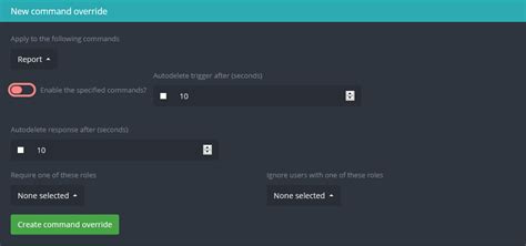 Overview Yagpdb Custom Commands
