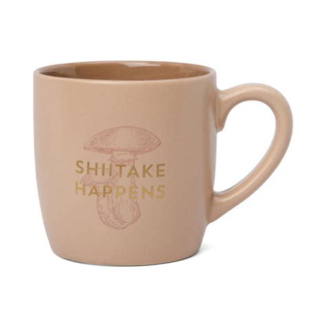Shiitake Happens Vintage Sass Ceramic Mug Bookazine Hk