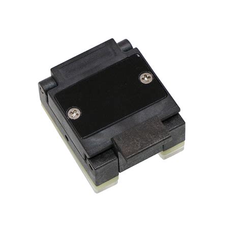 深圳谷易电子生产的dfn8封装芯片塑胶翻盖的老化座概述性能特点规格应用生产厂家