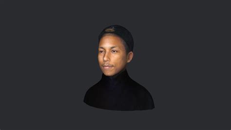 3d File Pharrell Williams Bustheadface Ready For 3d Printing 👤・model