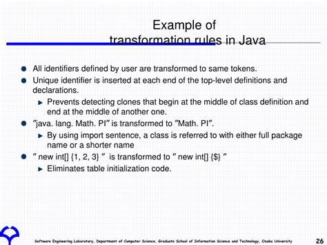 ppt aries refactoring support environment based on code clone analysis powerpoint
