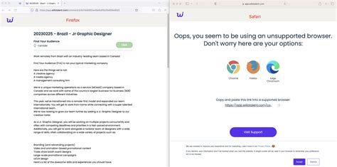 Browser Not Supported · Issue 118906 · Webcompat