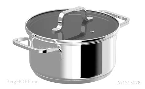 Казаны : Кастрюля с крышкой BergHOFF Helix