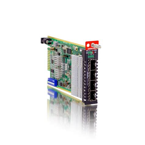 4 Port 1001000base X Sfp Oamip Gbe Managed Switch Card
