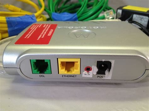 Motorola At T Dsl Modem 2210 High Speed Ethernet Internet Att Model For Sale