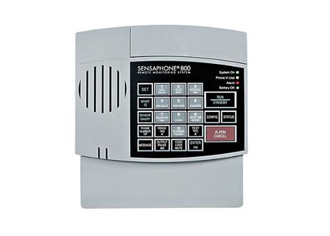 Sensaphone 800 Remote Monitoring System Fgd 0800 Int Network Management Devices