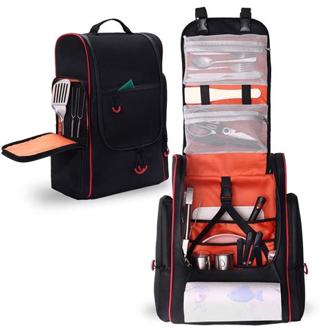 Ghwmyd Camping Organizer For Outdoor Kitchen Storage Large Hanging