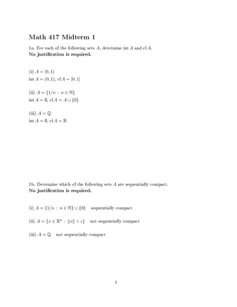 Math 417 Midterm 1