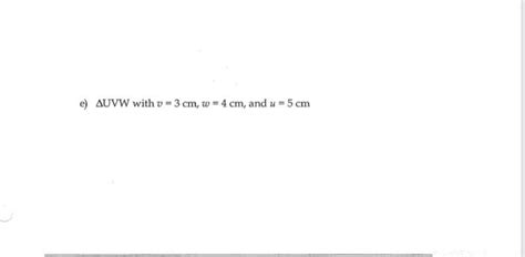 Solved Draw Each Triangle Exactly Using A Ruler And A Chegg