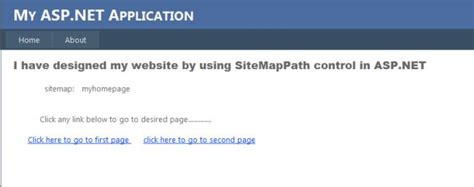 SiteMapPath Control In ASP NET