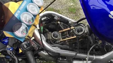 SV650 Carburettor Synchronisation - YouTube