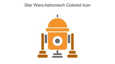 Star Wars Astromech Colored Icon In Powerpoint Pptx Png And Editable Eps Format Ppt Presentation