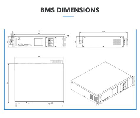 500v High Voltage Bms Hv Bms For Lithium Battery Pack With Can Rs485 Communication