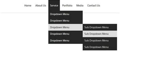 How To Create Dropdown Menu With Submenus In Html And Css Web Development Design Css Web Design