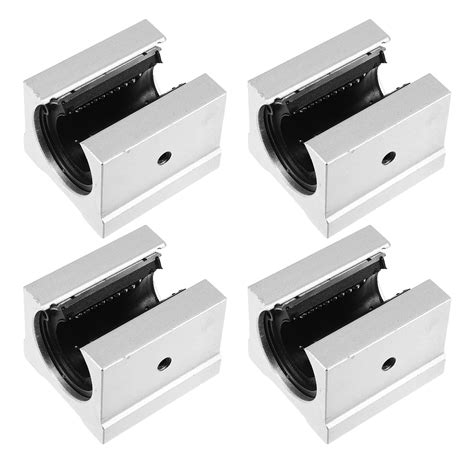HEMOTON Linear Motion Ball Bearing SBR UU Mm Open Bearing Blocks Slide Sliding Guide Blocks