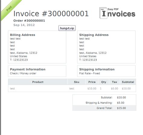 Easy PDF Invoice Magento Extension By VnEcoms MageCloud Net