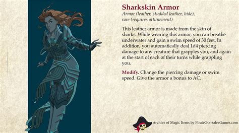 Sharkskin Armor Dnd Animated Armor Stats Dnd 5e Splint Armor Dnd