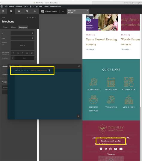 How To Use Custom Css To Create A Second Hyperlink Colour Support