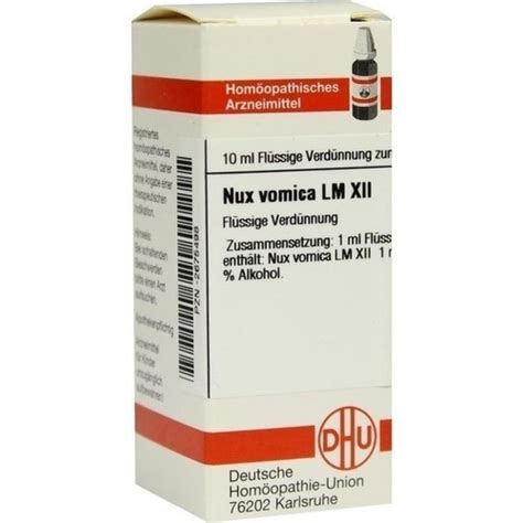 Nux Vomica Lm Xii Diluizione 10 Ml Erbofarma Farmaci Generici
