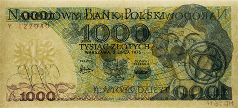 Banknot 1000 złotych | Muzeum Papiernictwa w Dusznikach-Zdroju