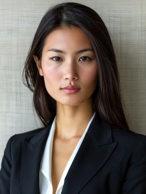 Premium Photo A Woman With A Short Hair Cut