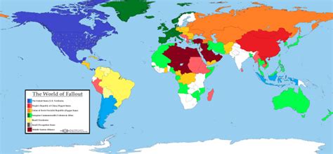 Fallout Map Of The World Edustars