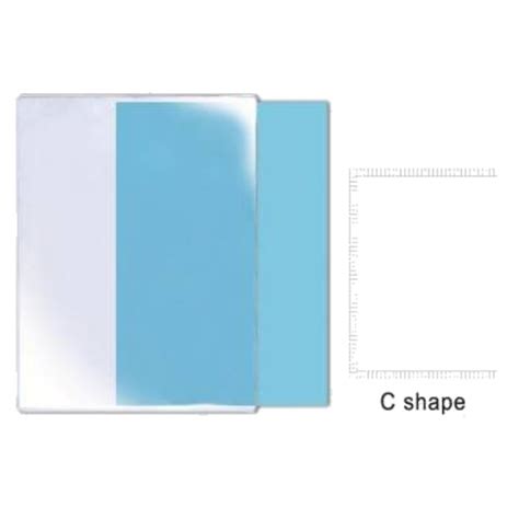 A L C U Shape Plastic Transparent Holder PVC Clear Folder File Plastik Shopee Malaysia