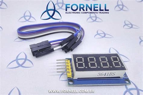 Módulo Display De 7 Segmentos 4 Dígitos