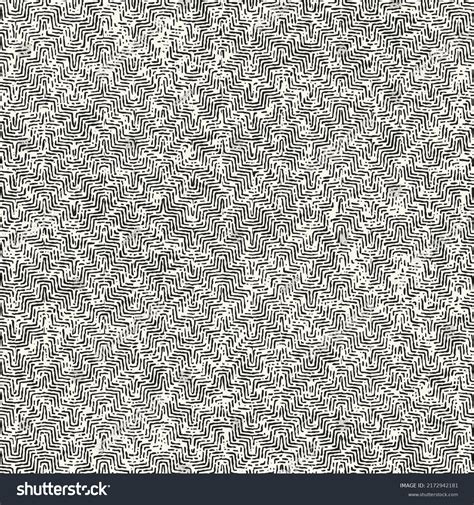 Monochrome Variegated Dashed Textured Chevron Pattern Stock Vector Royalty Free 2172942181