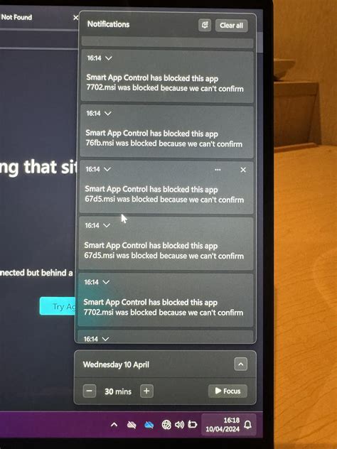 smart app control spamming random msi files r windowshelp