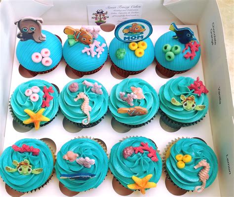 A Dozen Finding Nemo Cupcakes For A Sweet Tracey Cakes Facebook