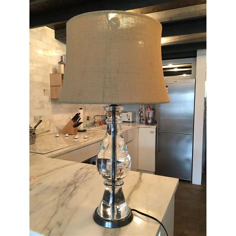Pottery Barn Marston Crystal Table Lamp Aptdeco