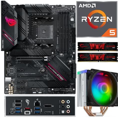 Aufrüstkit AMD Ryzen 5 5500 (6x 3,6GHz) + 16GB RAM + ASUS ROG Strix ...