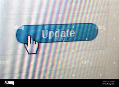 Click Update Button Stock Photo Alamy