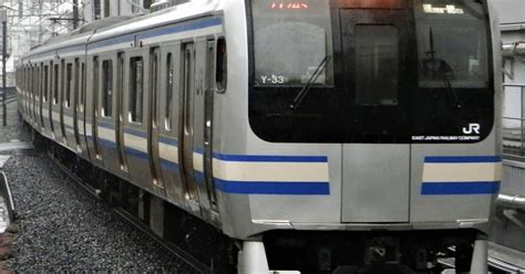小田急沿線住み鉄道ファン日記 【e217系消滅迫る】東日本旅客鉄道e217系都クラy 33編成が長野総合車両センターに配給輸送される
