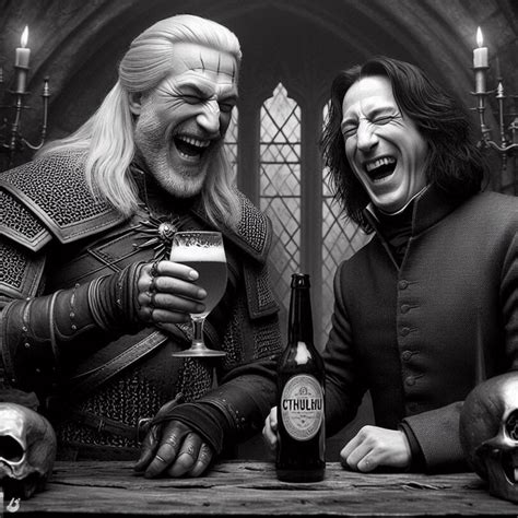 Геральт из Ривии Witcher Персонажи нейродичь с Гарри Поттером Добби Хагрид Волан