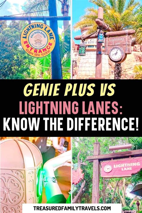 Genie Plus Vs Lightning Lanes Know The Difference Disney World Tips