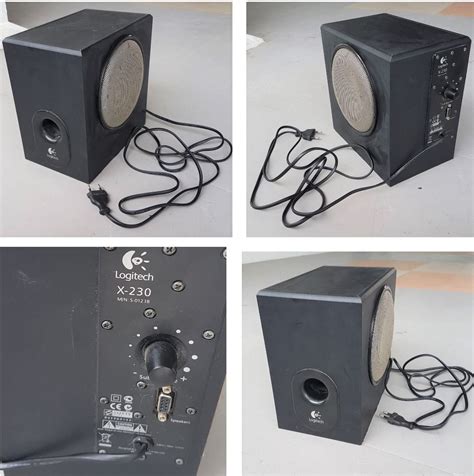 Logitech X Stereo Speaker System Multimedia TV PC Computer Speaker System Active